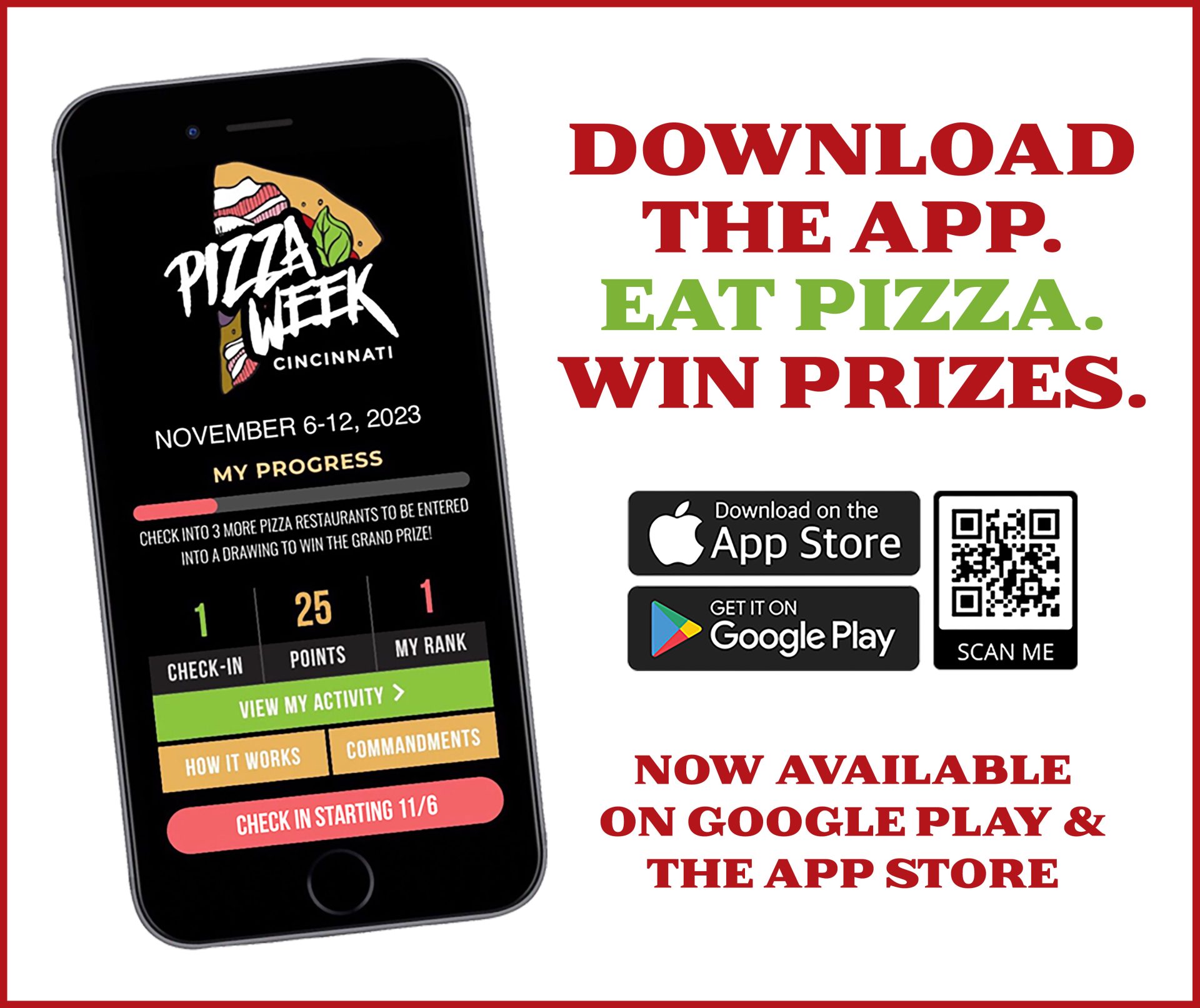 Cincinnati Pizza Week • Nov 6-12, 2023